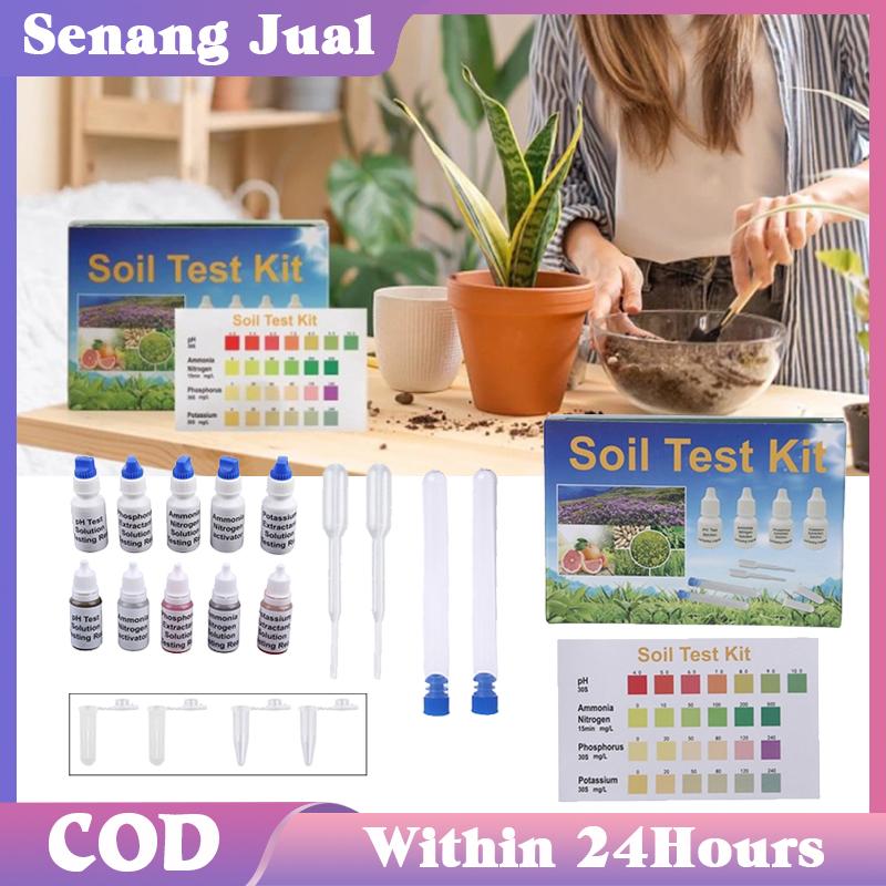 Cek PH Tanah / Amonia Test Kit / Pengujian Tanah Reagen Nitrogen Fosfor ...