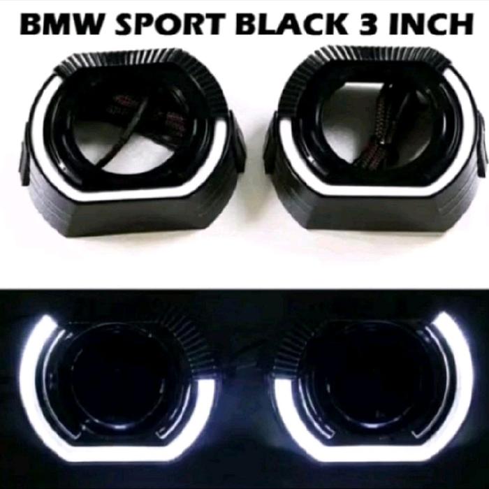 Jual Shroud BMW Sport Ukuran 3 Inch 2.5 Inch Cashing Hitam Cashing ...