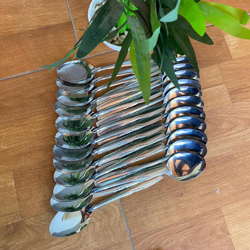 SENDOK MAKAN STAINLESS SENDOK BATIK - Shop | Tokopedia