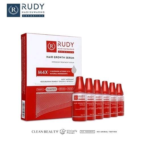 Rudy Hadisuwarno Hair Growth Serum 9ml X6 [ BOX ] Haircare Shampoo ...