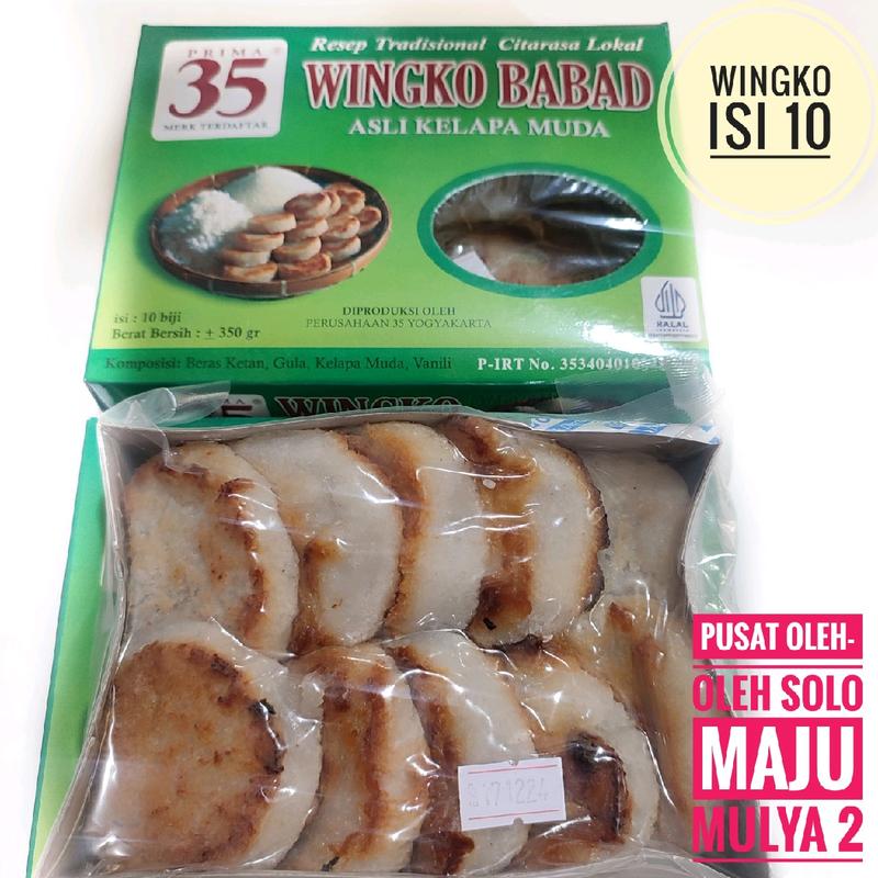 Kue Wingko Babat 35 Kelapa Muda Lezat Isi 10 - Shop | Tokopedia