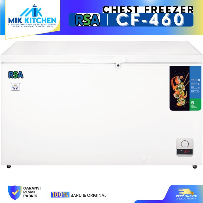RSA CHEST FREEZER CF-460 / CF 460 / CF460 - Shop | Tokopedia
