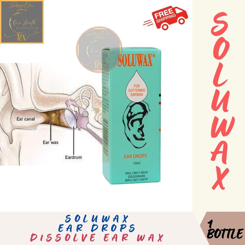 Soluwax Ear Drops 10mL (Dropper Bottle) - larut tahi teliga - TikTok ...
