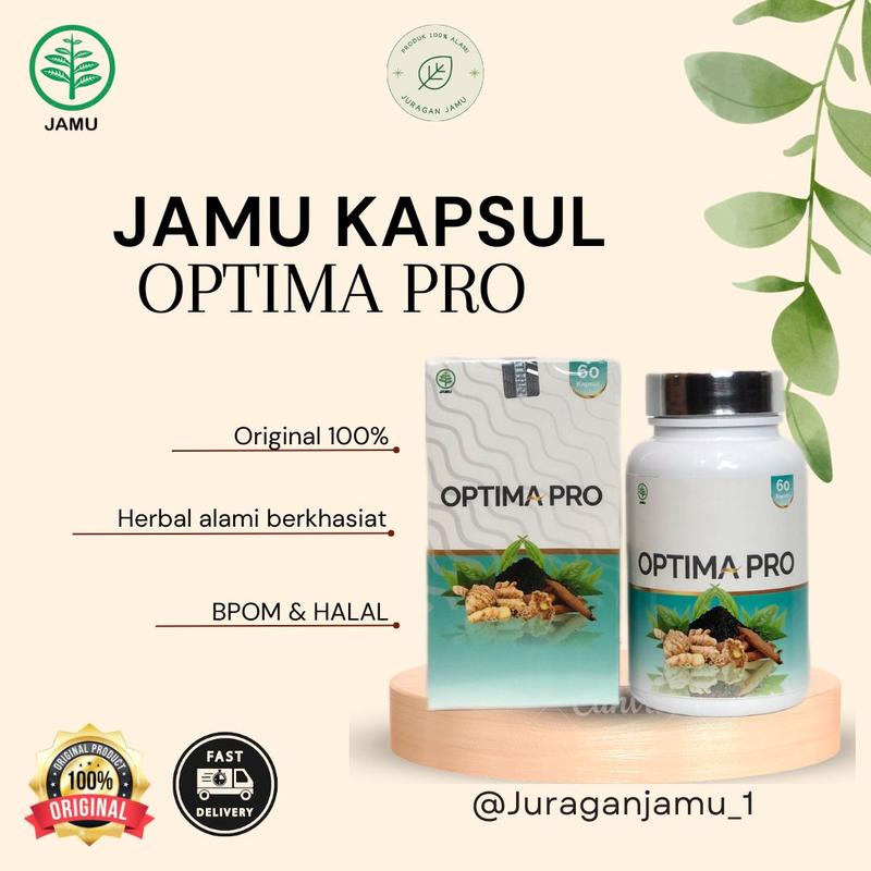 KAPSUL HERBAL OPTIMA PRO BPOM HALAL PROMO 10% - Shop | Tokopedia
