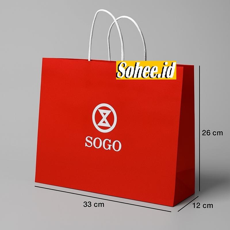 Paper Bag Sogo Medium Hampers Tas Kado Ulang Tahun - Shop | Tokopedia