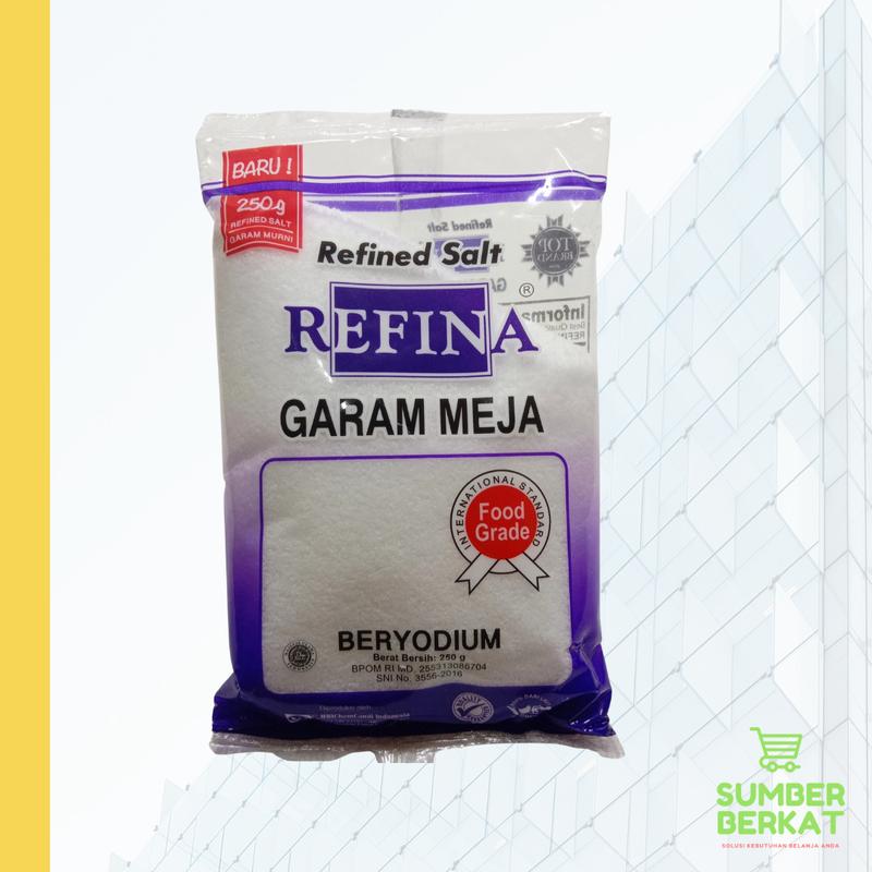 REFINA GARAM MEJA SEHAT GARAM PREMIUM 250 GRAM - Shop | Tokopedia