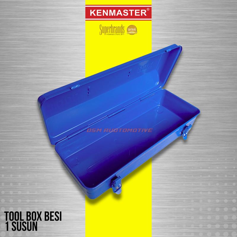 Kenmaster Tool Box Besi Ukuran 420x155x120mm Perkakas Bengkel - Shop ...