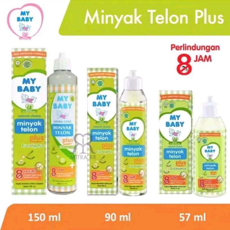 My Baby Minyak Telon Plus Eucalyptus 8 Jam 60 ml/ 90ml/150ml - Shop ...