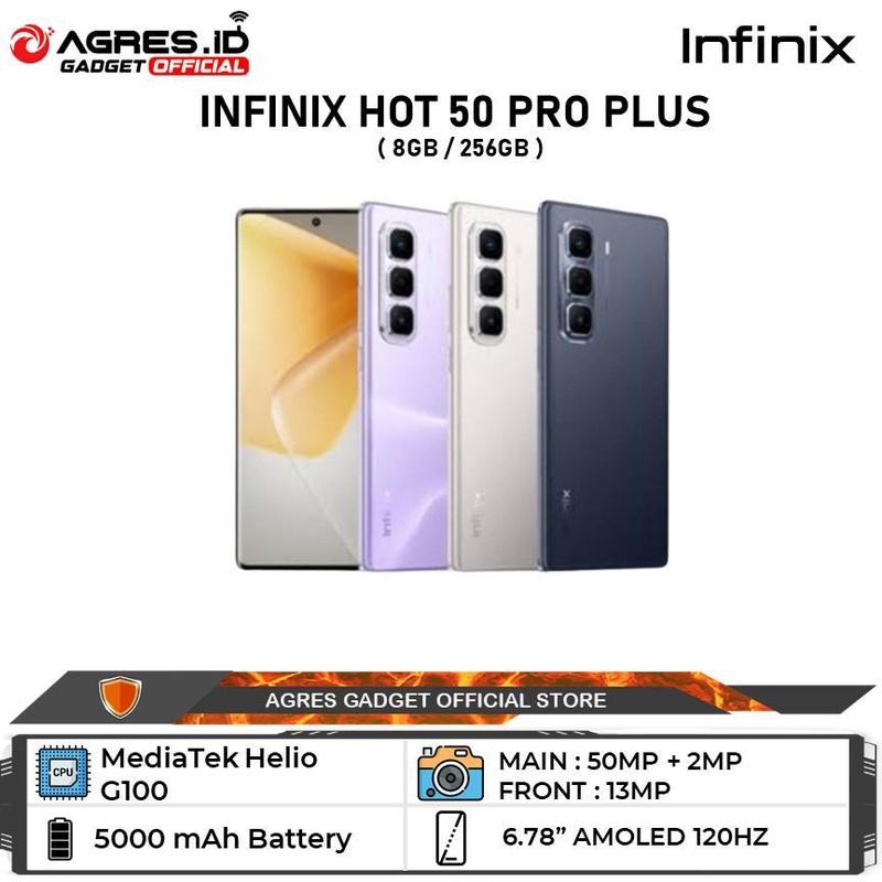 INFINIX HOT 50 PRO PLUS RAM 8GB 256GB (GARANSI RESMI INDONESIA) - Shop ...