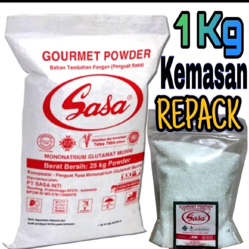 Sasa MECIN CURAH 1KG PENYEDAP MASAKAN REPACK Gourmet Powder Pangan ...