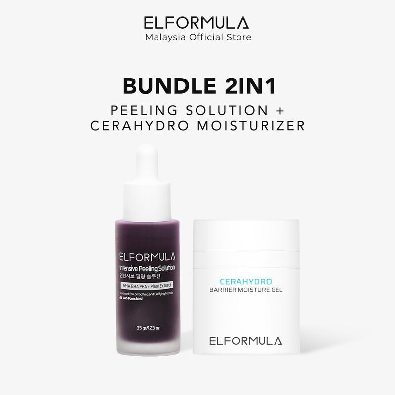 ELFORMULA Bundle 2in1 Peeling Serum and Barrier Moisturizer - TikTok ...