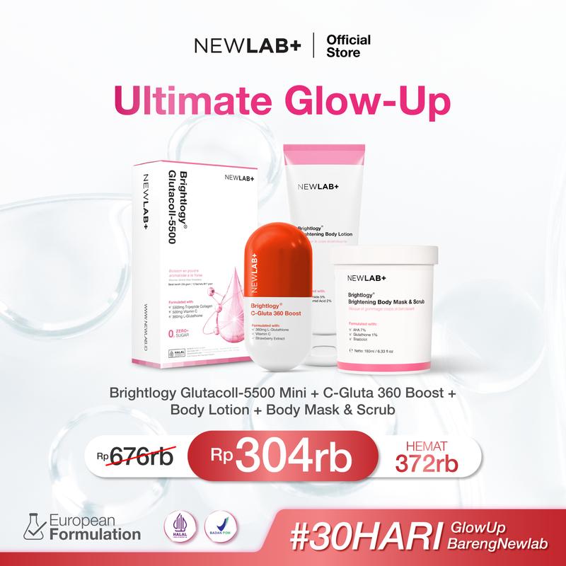 [30 Days] NEWLAB Brightening series - Bundling 1 Box C-Glut - Shop | Tokopedia