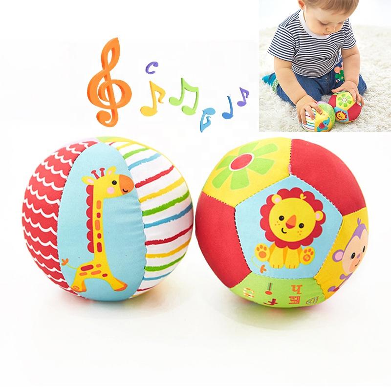 Soft Cloth Rattle Ball Baby For 0-36 Months Stuffed Baby Pla - TikTok ...