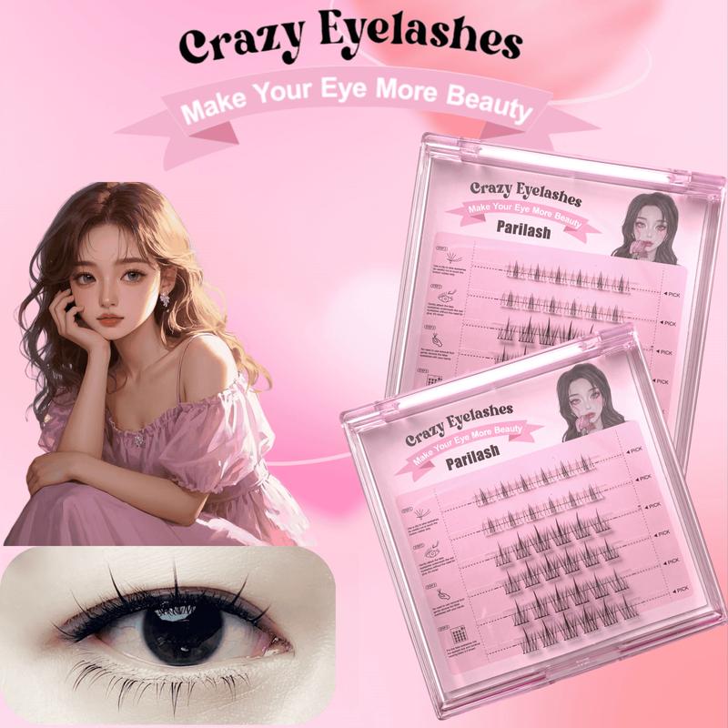 [Crazy eyelashes] Upper and lower eyelashes combination, natural ...
