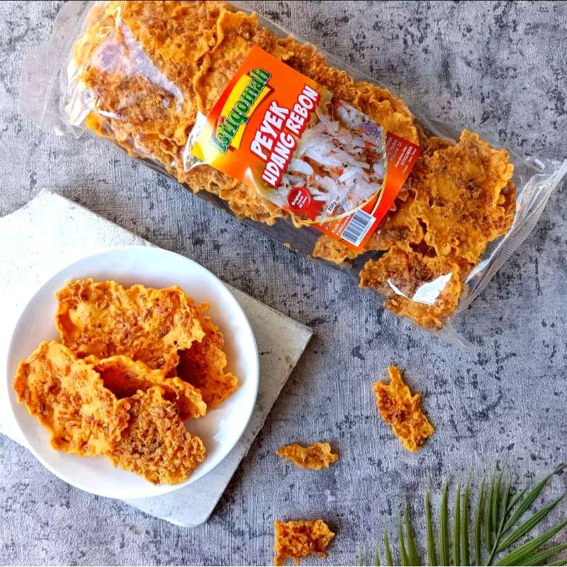 peyek ikan teri dan udang rebon istiqomah 200 gram - Shop | Tokopedia