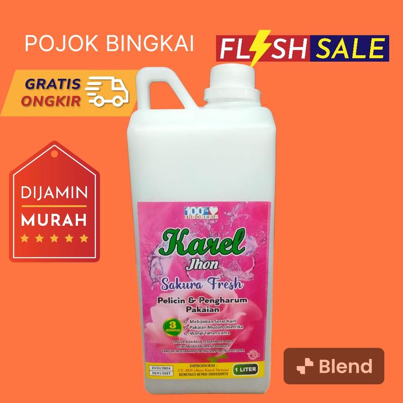 Pewangi Setrika Trika Kispray Pewangi Pelicin Pengharum Pakaian 1000ml ...