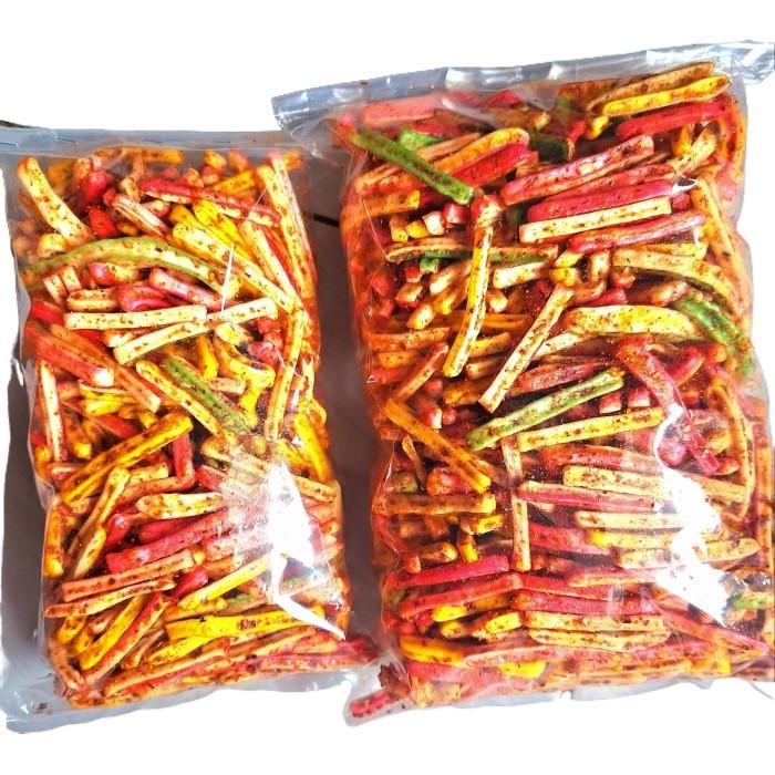 Seblak Beton Cikruh Kurupuk Jaat Pedas Daun Jeruk 500gr - Snacks ...