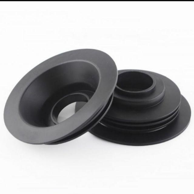 C6 LED Headlight Headlamp Car Dust Cover Rubber Waterproof Dustproof ...