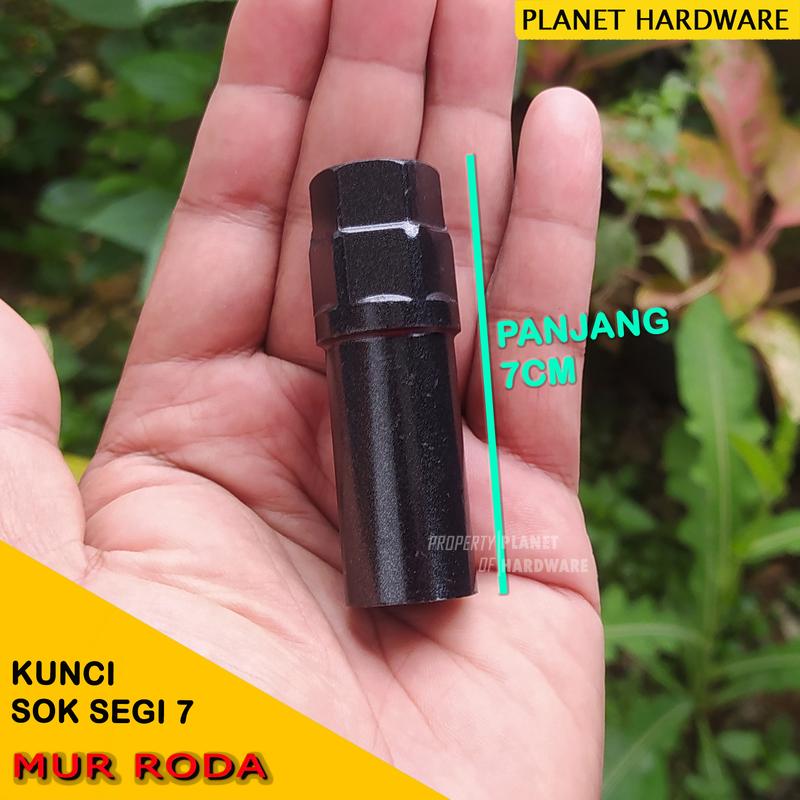 Kunci Sok Shock Mur Roda Segi 7 Max Guard - Shop | Tokopedia
