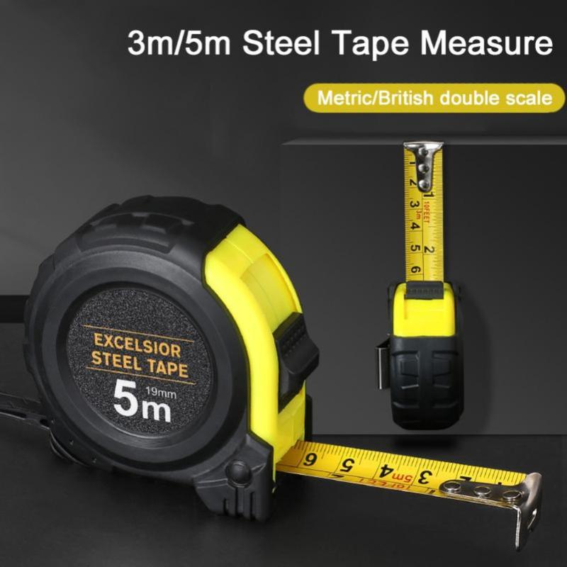 Rubberized 3M 5 Meters Self-locking Metric Tape Measure Retractable ...
