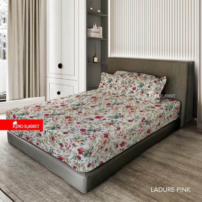 Promo King Rabbit Bamboo Velvet Set Sprei Uk. Queen 160x200 cm (New ...