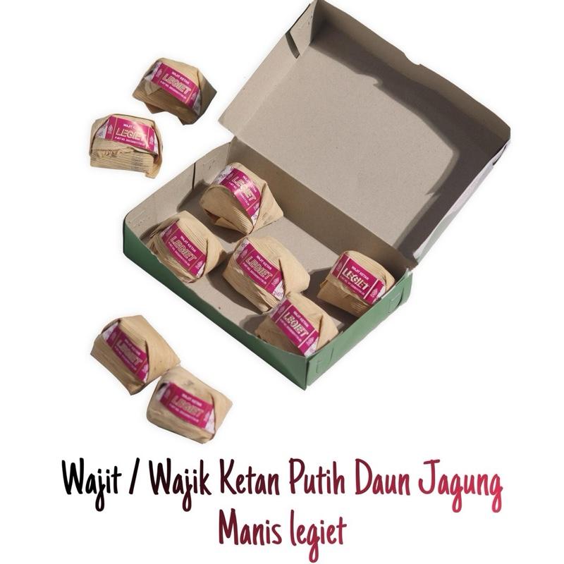 Wajit/Wajik Daun Jagung [Rasa Ketan Putih] Oleh Oleh-Cemilan Makanan ...