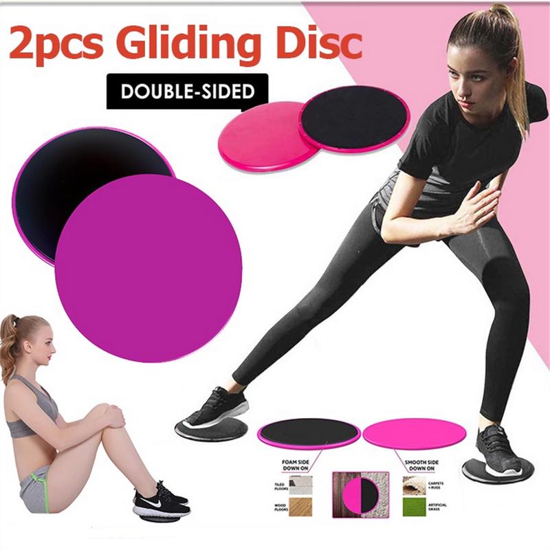 2pcs/set Rapid Fitness Dual Sided Gliding Disc Sliding Plate - TikTok ...