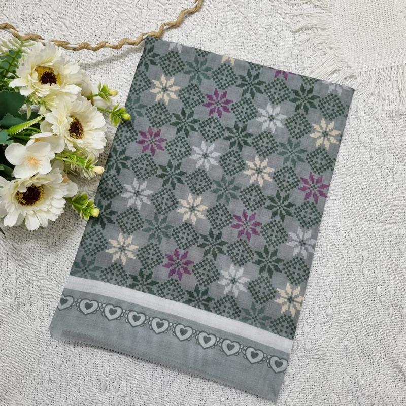 bawal cotton bunga songket lazercut bidang 45 - TikTok Shop Malaysia