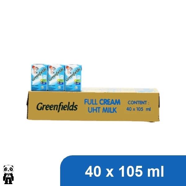 Greenfields Susu UHT Full Cream 40 x 105 ml Karton Greenfield - Shop ...