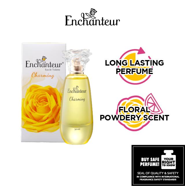 ENCHANTEUR Charming EDT 50ml | Long-lasting Perfume | For Women ...