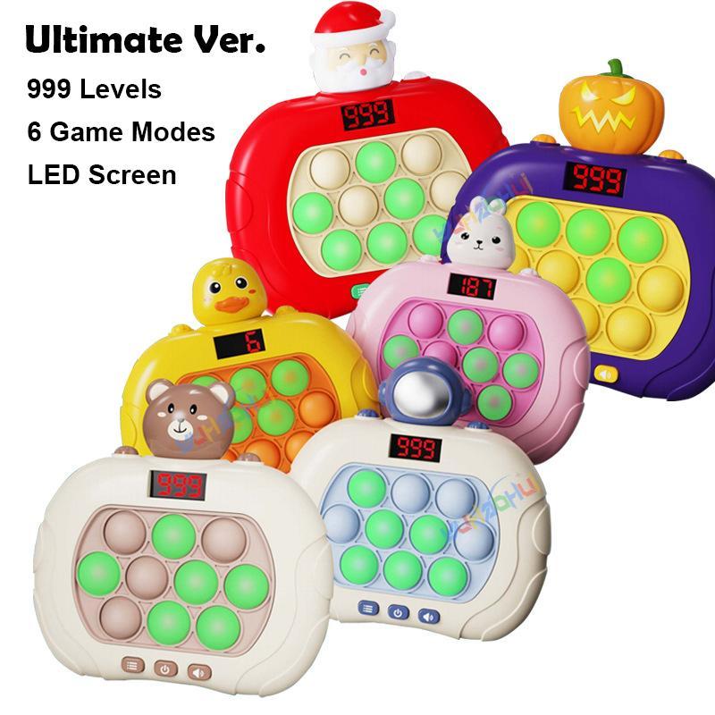 999 Levels Pop Light Quick Push Game Console Ultimate Version with LED ...