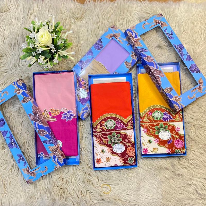 1 HELAI KAIN BATIK TULIS EXCLUSIVE TERENGGANU SIAP JAHIT (BOX) - TikTok ...
