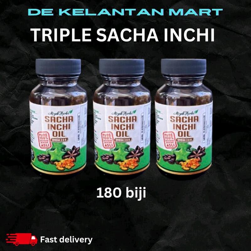 Set Kombinasi 3 Minyouq Sacha Inchi Makanan Sampingan - Essential ...