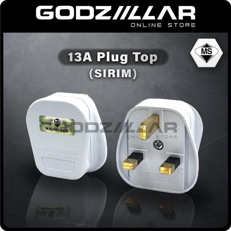 (Sirim) 13A Plug Top UK Plug & 3-Pin Plug Kepala Plug Elektrik - TikTok ...