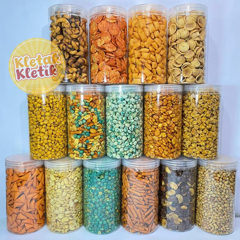 Aneka Snack Camilan Jajanan Kemasan Toples makanan ringan Parcel - Shop ...