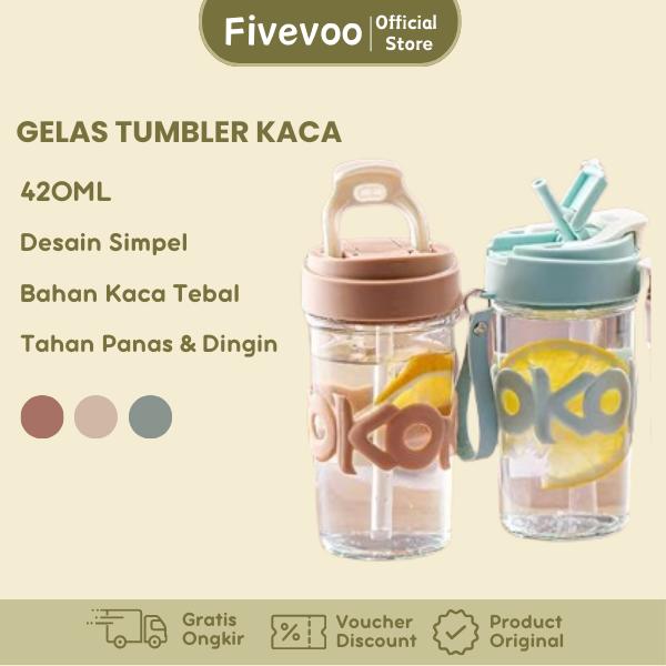 TUMBLR HOHO/ MUG KACA TEBAL/ MUG AESTHETIC - Shop | Tokopedia