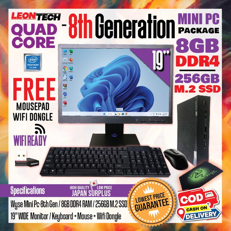 COMPUTER PACKAGE / MINI PC - WYSE 8TH GEN QUAD CORE - BUILT-IN - TikTok ...