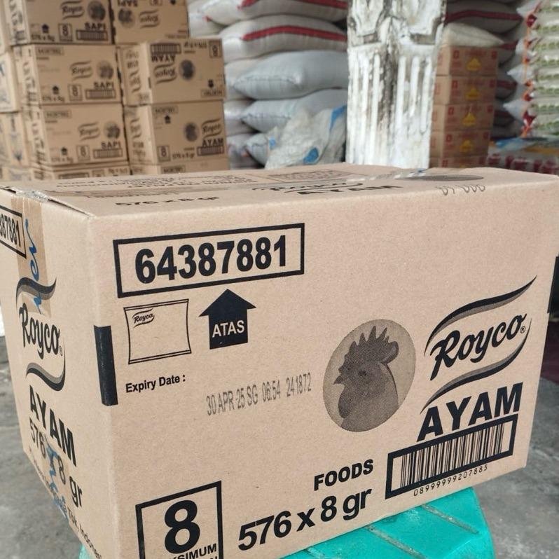1 KARTON ROYCO AYAM & SAPI 576 x 8g KALDU AYAM DAN SAPI PENYEDAP - Shop ...