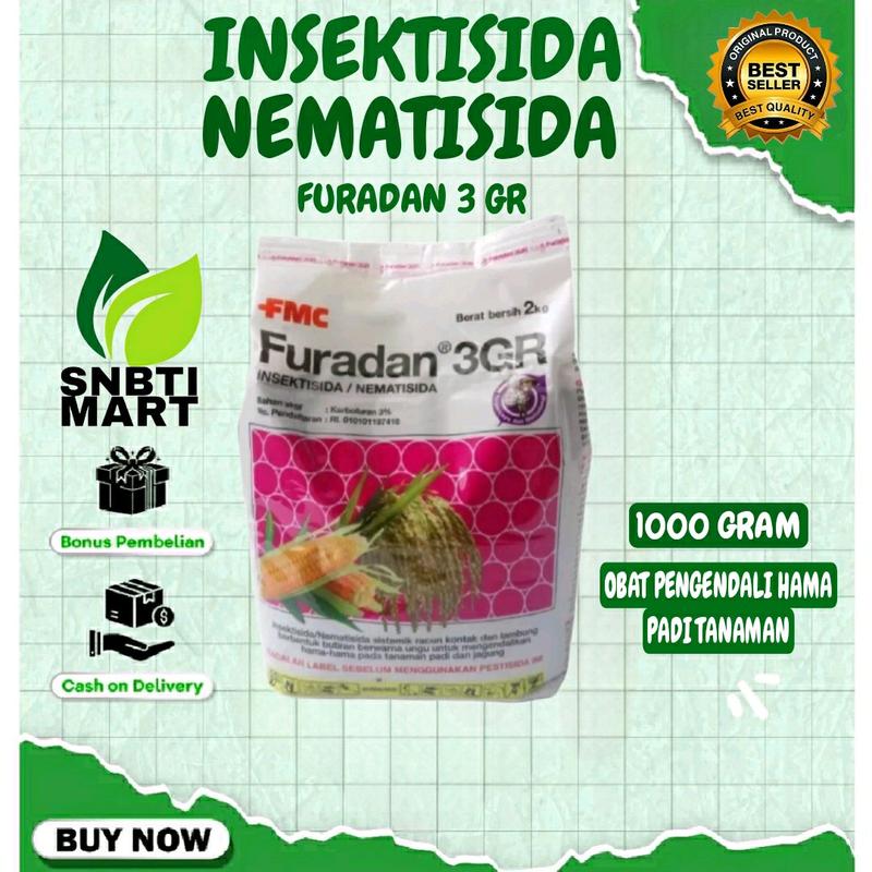 Insektisida/Nematisida Furadan 3Gr Kemasan 1kg Obat Pengendali - Shop ...