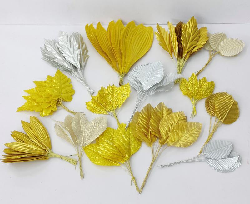 Daun Emas dan Perak kraftangan DIY sanggul,bunga telur dll . - TikTok ...