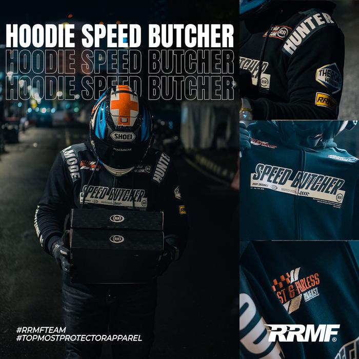 Jual RRMF Official Hoodie Speed Butcher Protective New Collection - XL ...