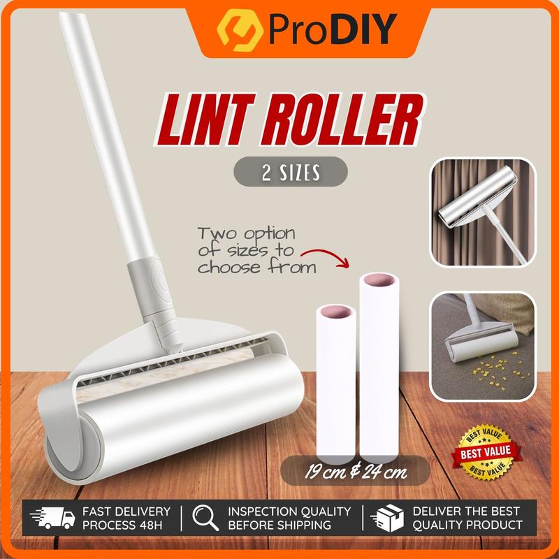 19/24 CM Long Pole Lint Roller Dust Remover - TikTok Shop Malaysia