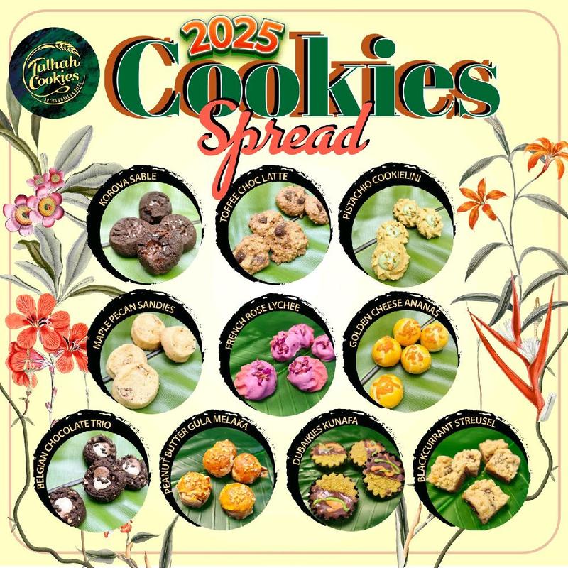Talhah Festive Cookies 2025 - TikTok Shop Singapore