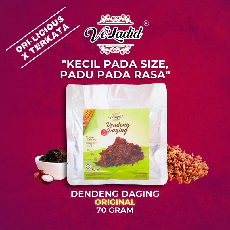[VeLadid] Dendeng Daging Original 70 Gram | Ready-To-Eat (RTE) Food ...