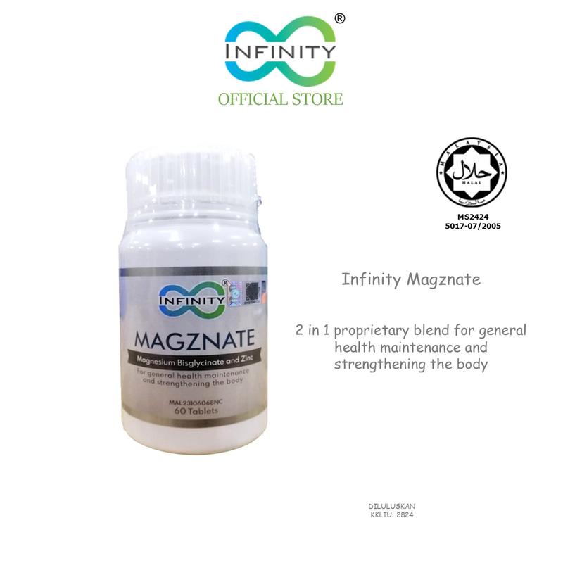 Infinity Magznate (60 tablets) [Halal, Magnesium Bisglycinate, - TikTok ...