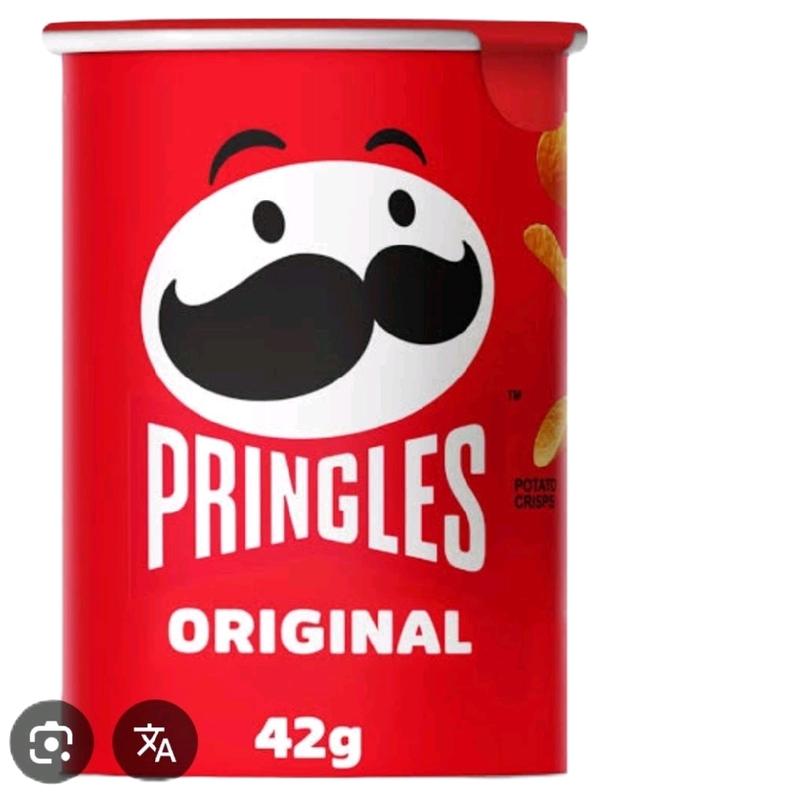 SNACK PRINGLES KALENG RASS ORIGINAL ISI 42 GRM - Shop | Tokopedia