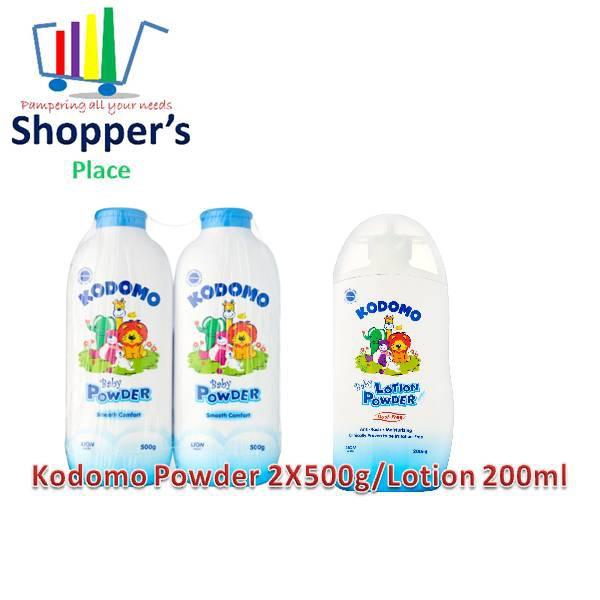 Kodomo Baby Lotion 200ml/baby powder 2x500g - TikTok Shop Singapore