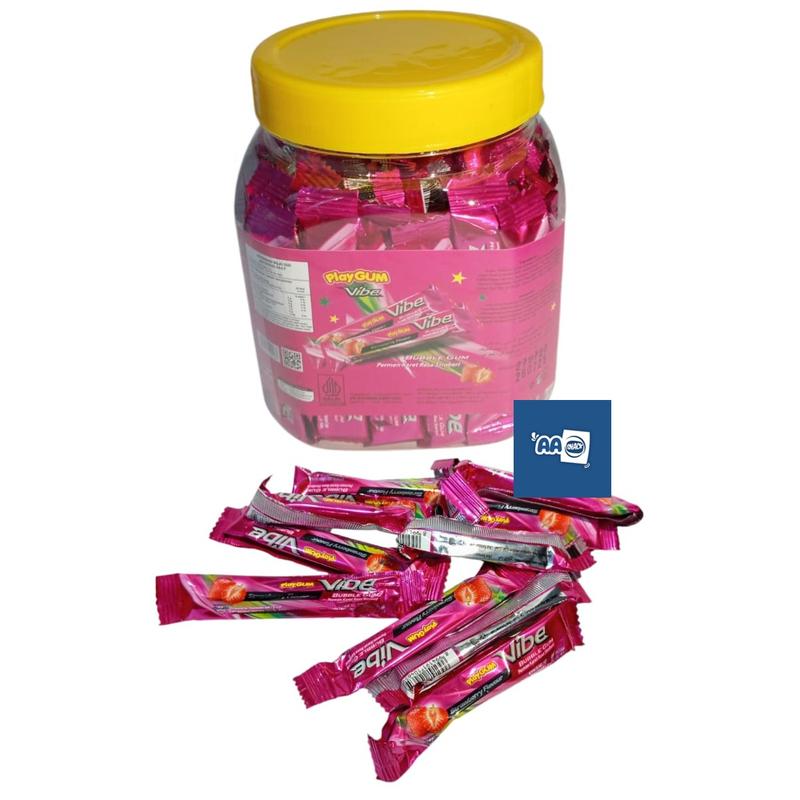 PLAY GUM VIBE TOPLES ISI 80 - Shop | Tokopedia