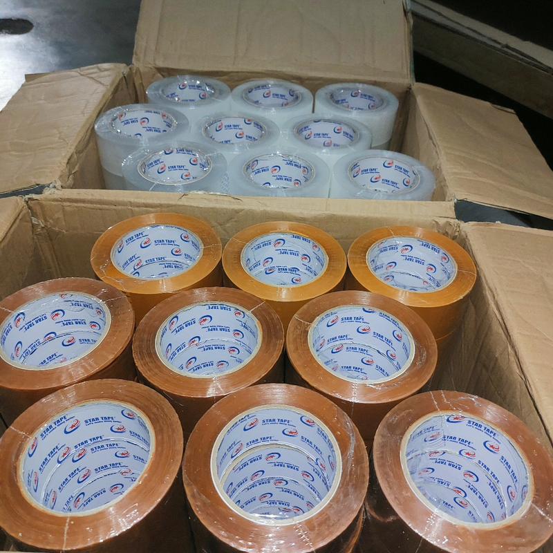 Lakban 1 Dus 200 yard STAR TAPE | 6 slop dan 9 slop - Shop | Tokopedia