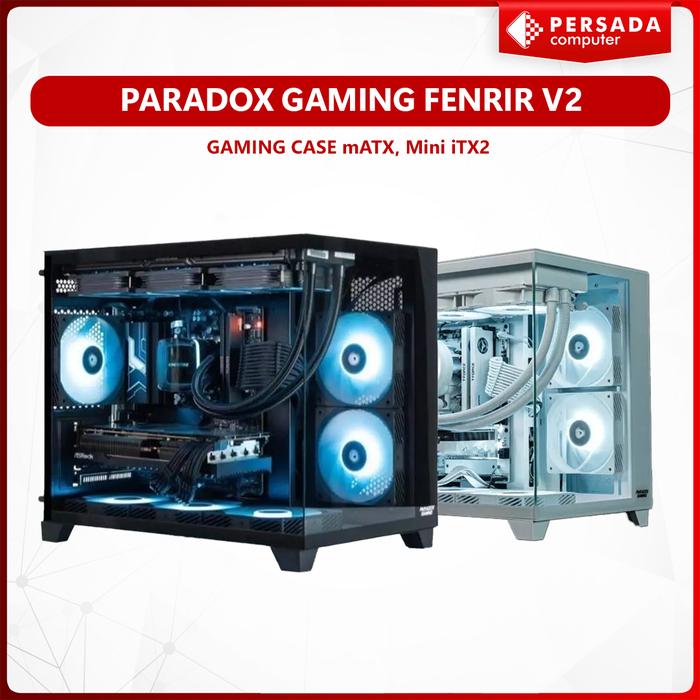 Jual PARADOX GAMING FENRIR V2 - GAMING CASE mATX, Mini iTX - Kota ...